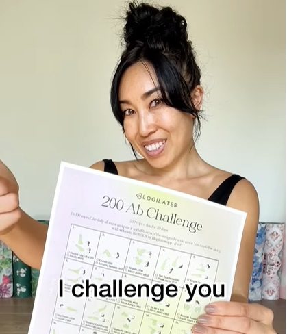 Cassey Ho Welcomes Summer With Blogilates 200 Ab Challenge ...